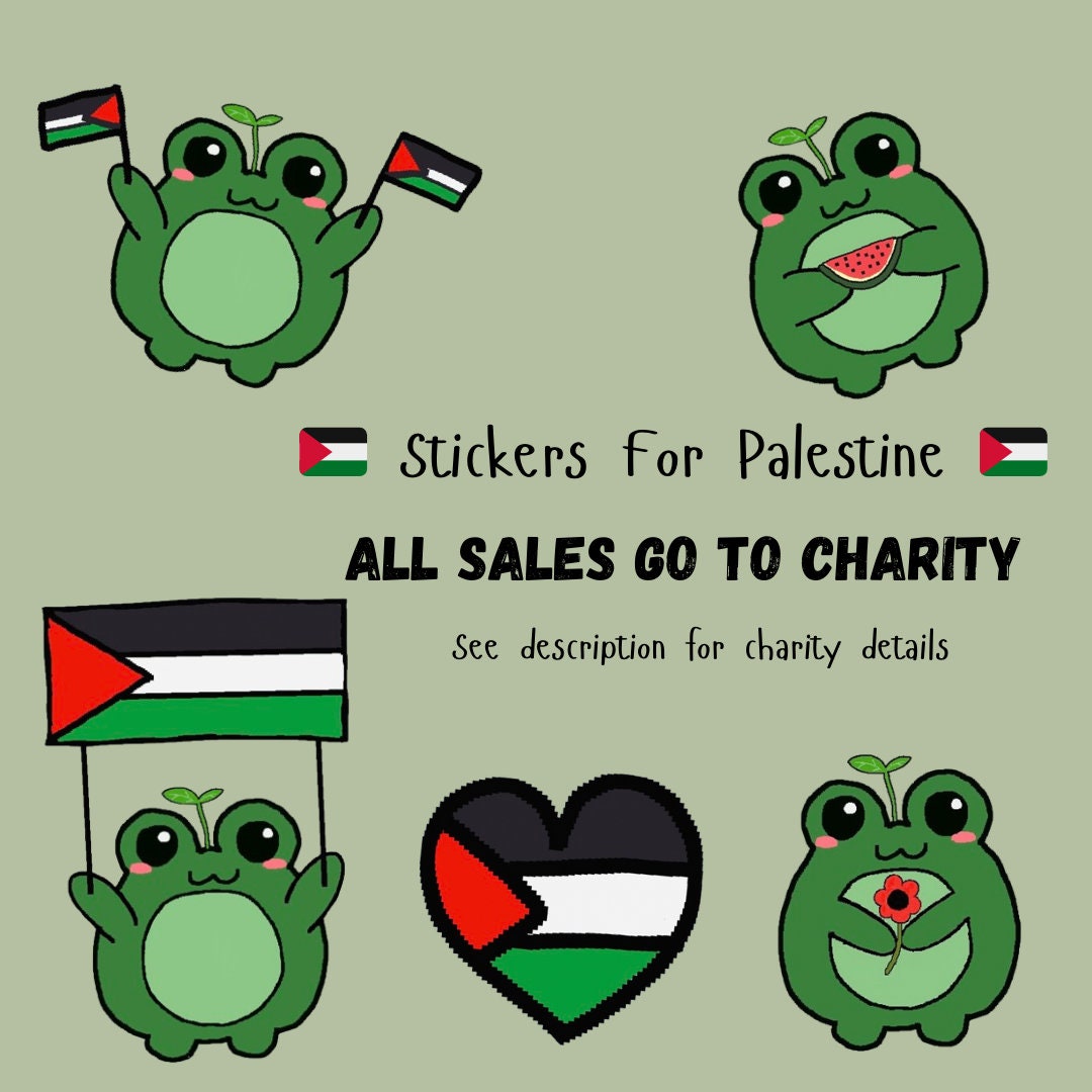 Stickers for Palestine - Etsy