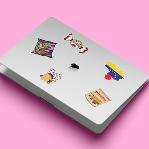 Venezuelan Map Flag Pan Logo Decal Sticker - High-quality Vinyl for ...