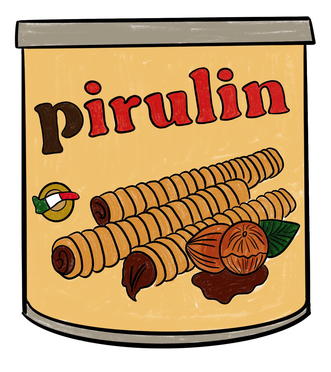 Venezuelan Pirulin Decal Sticker Iconic Chocolate Roll Vinyl Sticker ...