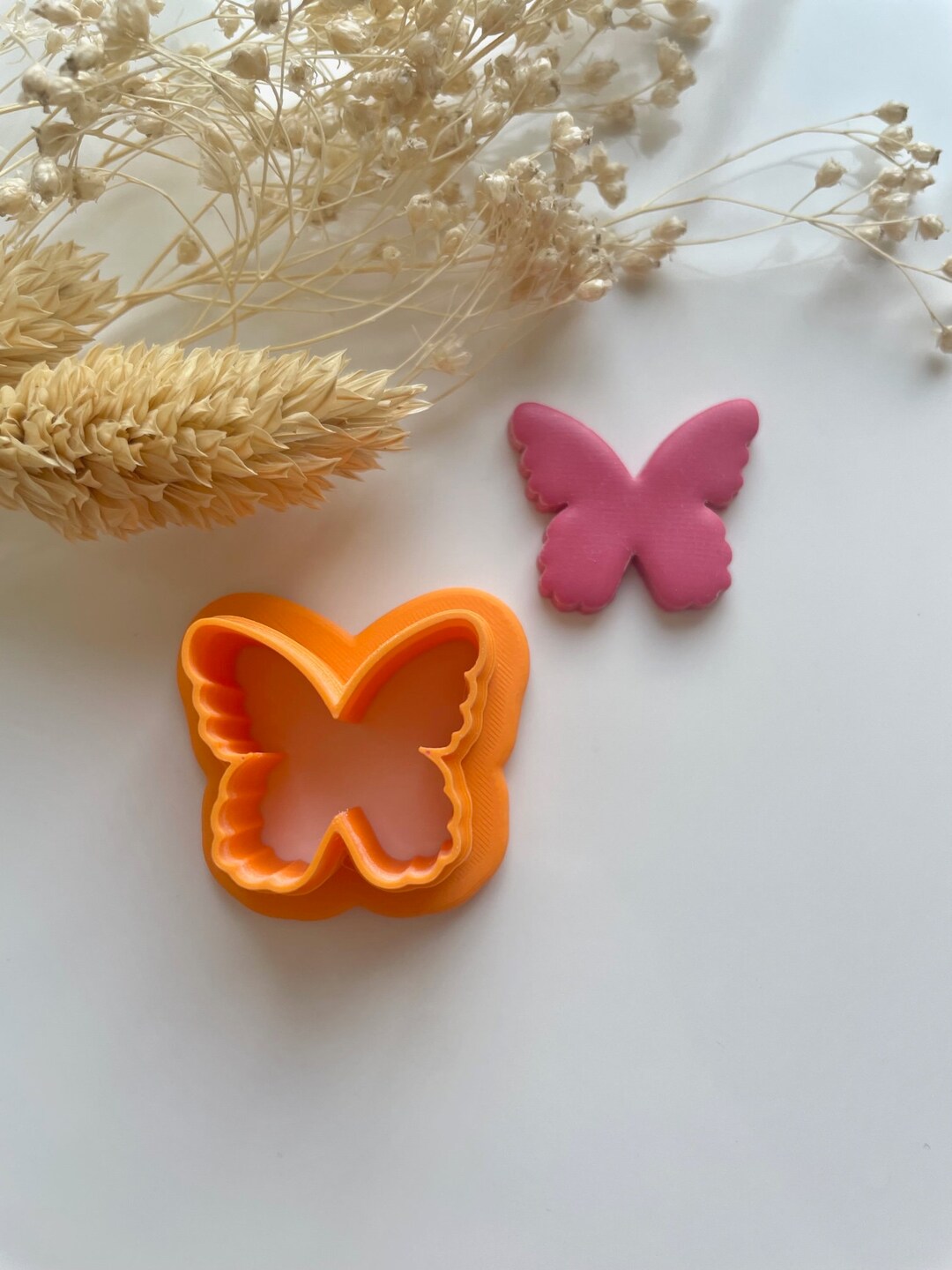 Classic Butterfly Cookie Cutter / Polymer Clay Cookie Cutter / Clay ...