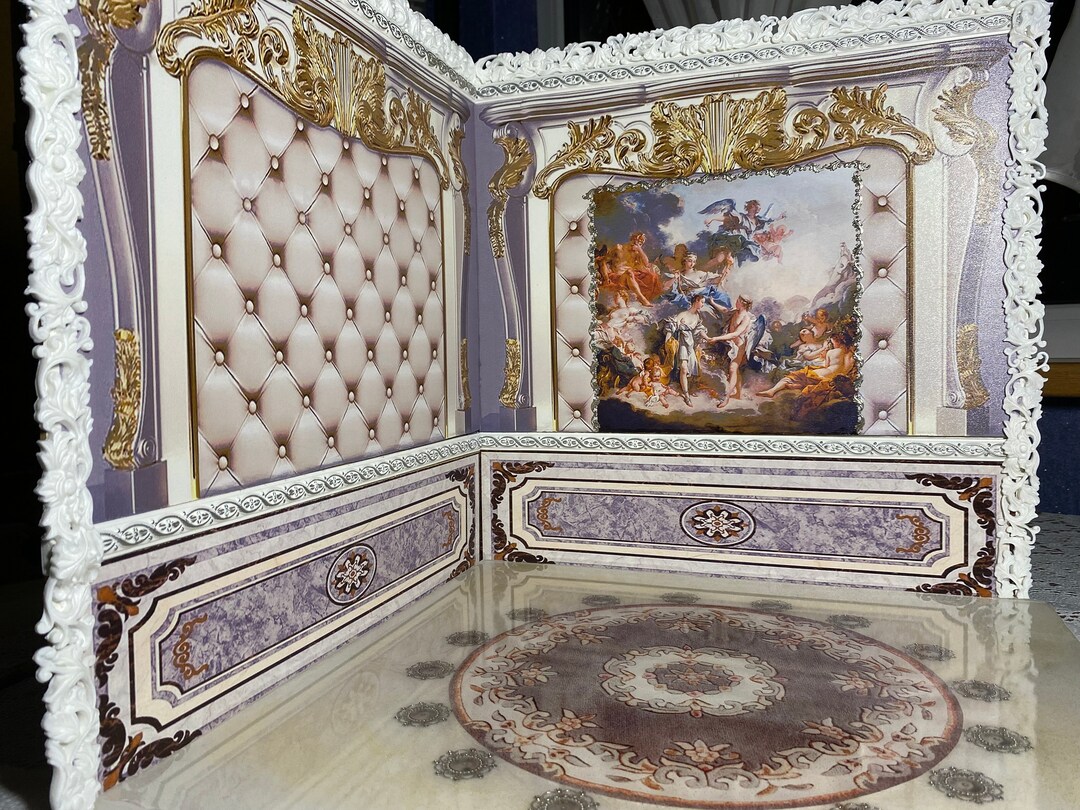 Room Box Ready as a Gift, Dollhouse Roombox,display Room,dollhouse Room ...