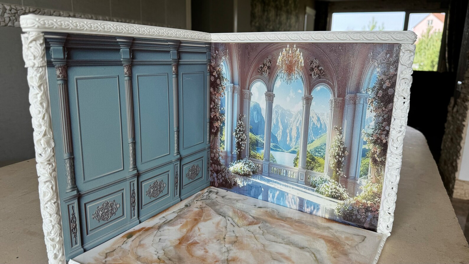 Dollhouse Room Box for Doll 1:12 Scale Ready as a Gift,dollhouse ...