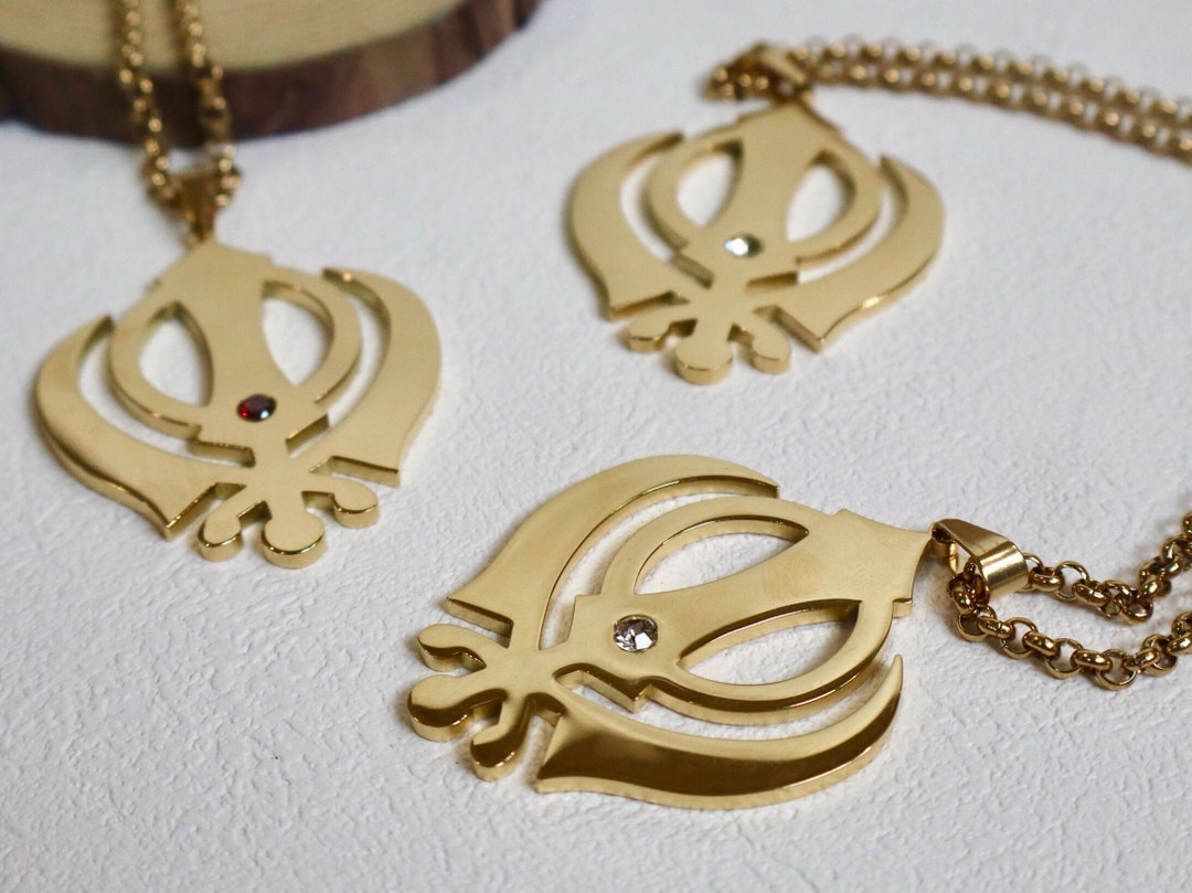 Personalised Khanda Pendant Car Hang - Etsy