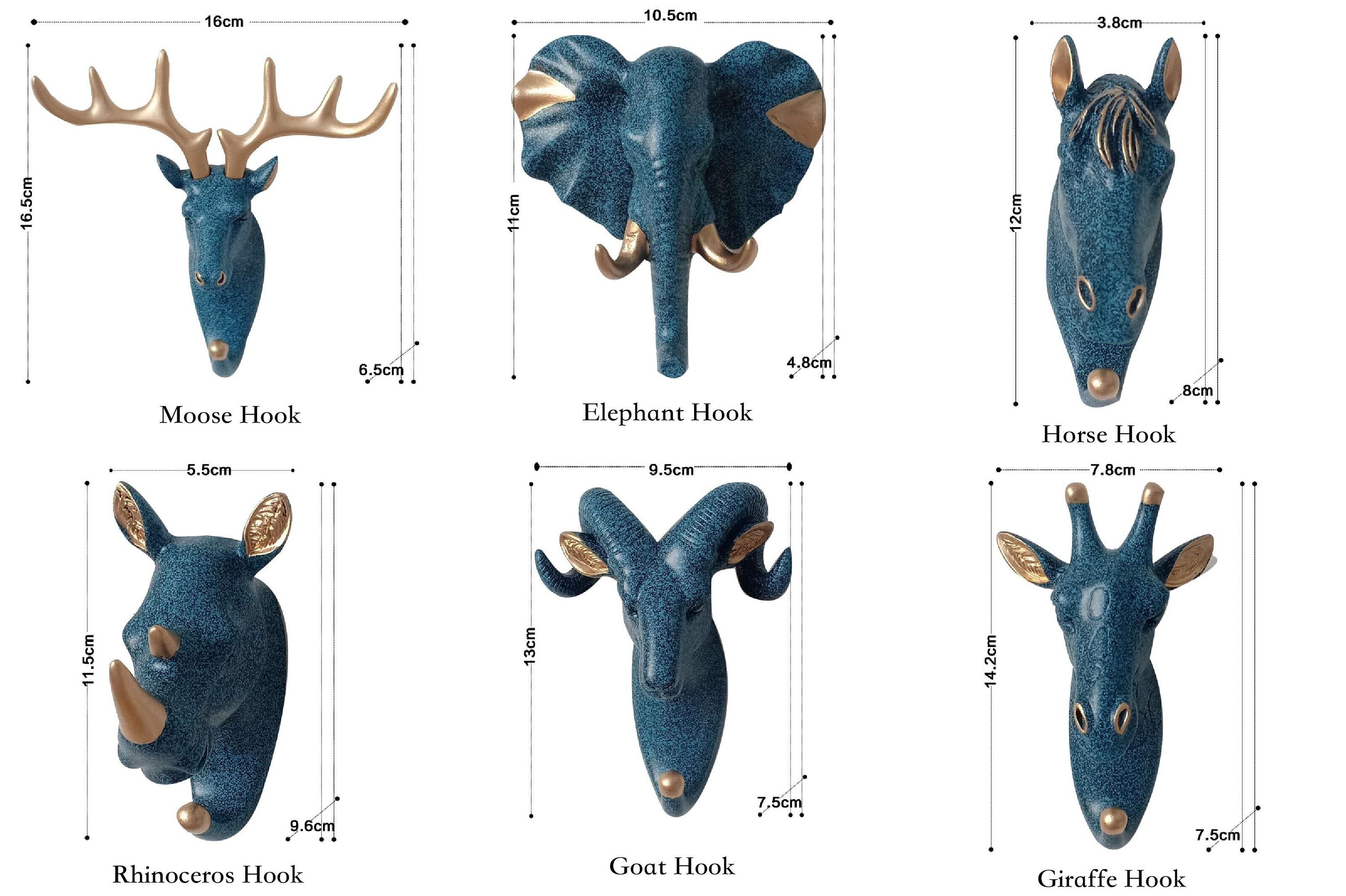 Art Deco Animal Wall Hook Modern Room Wall Hanger Racks - Etsy