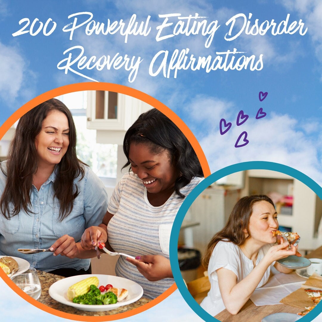 200 Powerful Eating Disorder Recovery Affirmation | Downloadable Audio ...