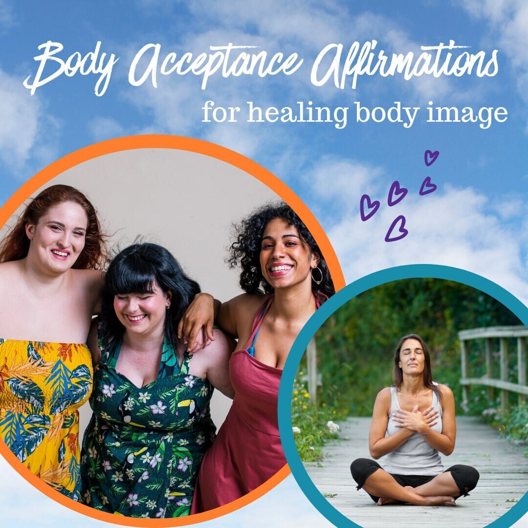 Body Acceptance Affirmations to Heal Body Image | MP3 AUDIO ...