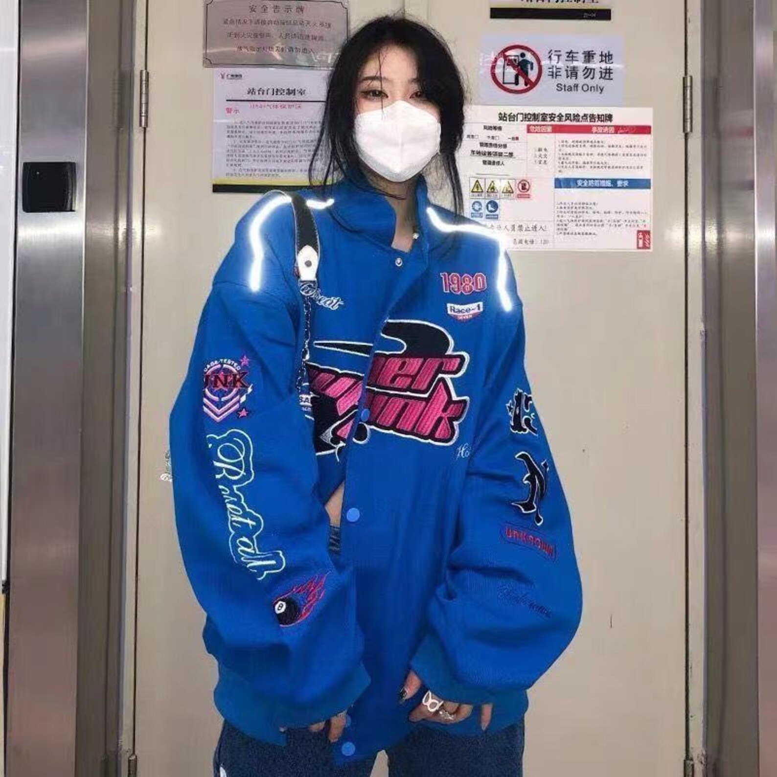 Racing Varsity Jacket for Women Vintage Racer Jacket for - Etsy