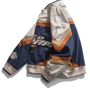 Retro Street Racing Jacket for Women - Etsy