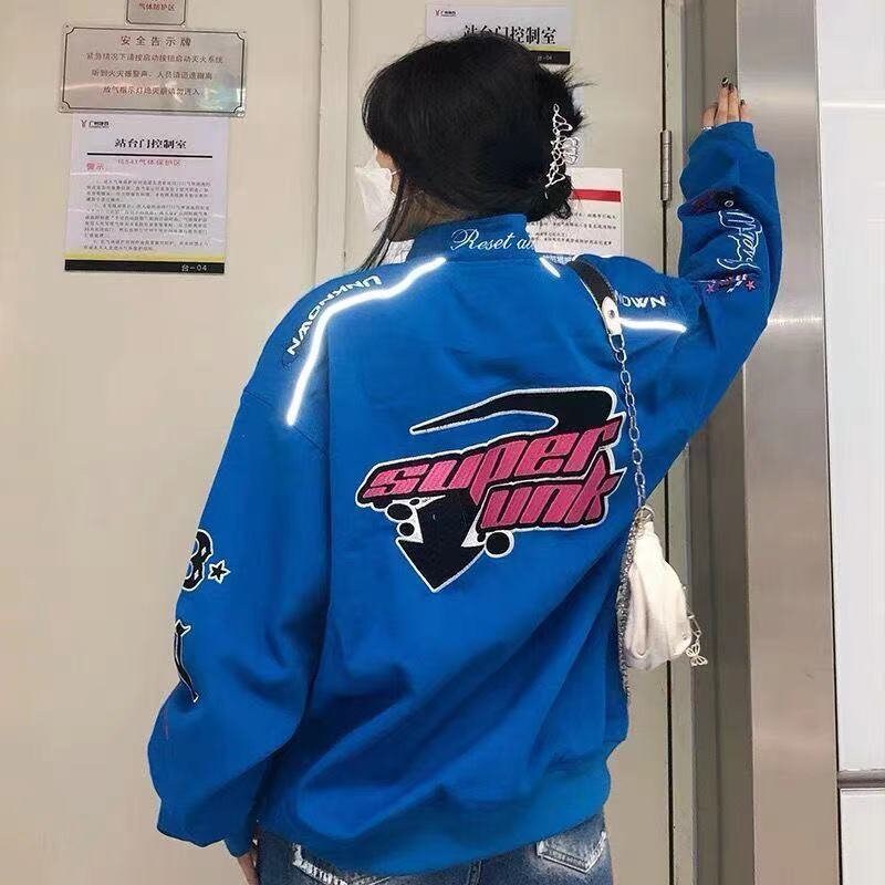 Racing Varsity Jacket for Women Vintage Racer Jacket for - Etsy