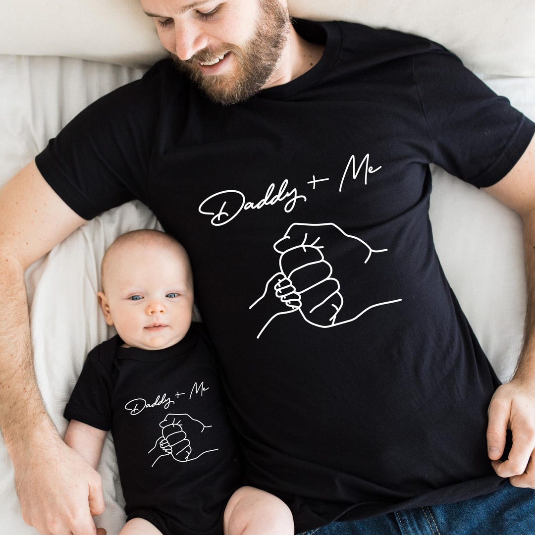 Daddy and Me Shirt, Father and Son Matching Shirt, Fathers Day Shirt ...