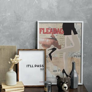 Fleabag 'it'll Pass' Quote Poster: Typography Art (digital Printable ...
