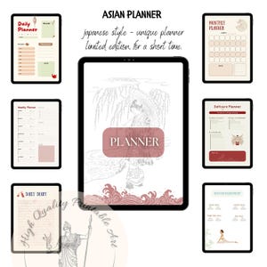 ADHD Planner,printable Planner, Japanese Style Daily Planner,to Do List ...