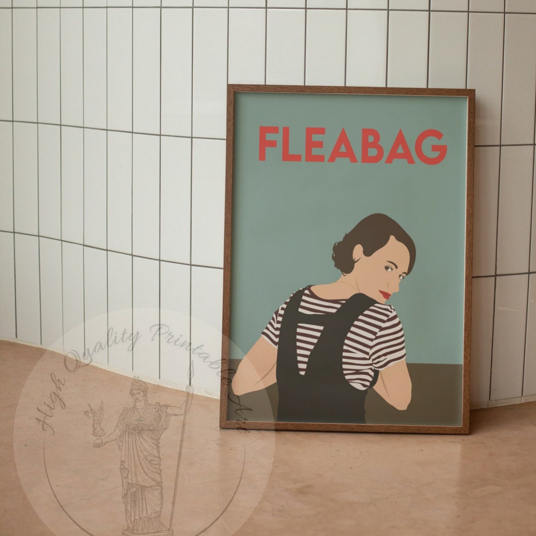Fleabag Tv Show Poster, Abstract Art Print, Vintage Prints, Minimalist ...
