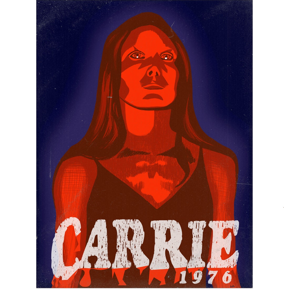 CARRIE 1976 POSTER for Digital Download Horror Movie - Etsy