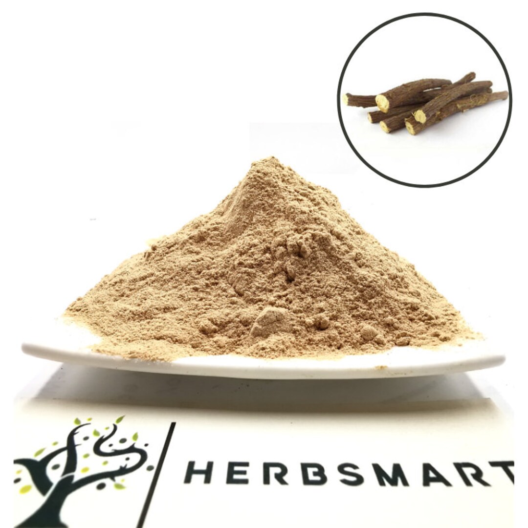 Licorice Root Powder – Glycyrrhiza Glabra | Finely Ground Herb for Tea ...