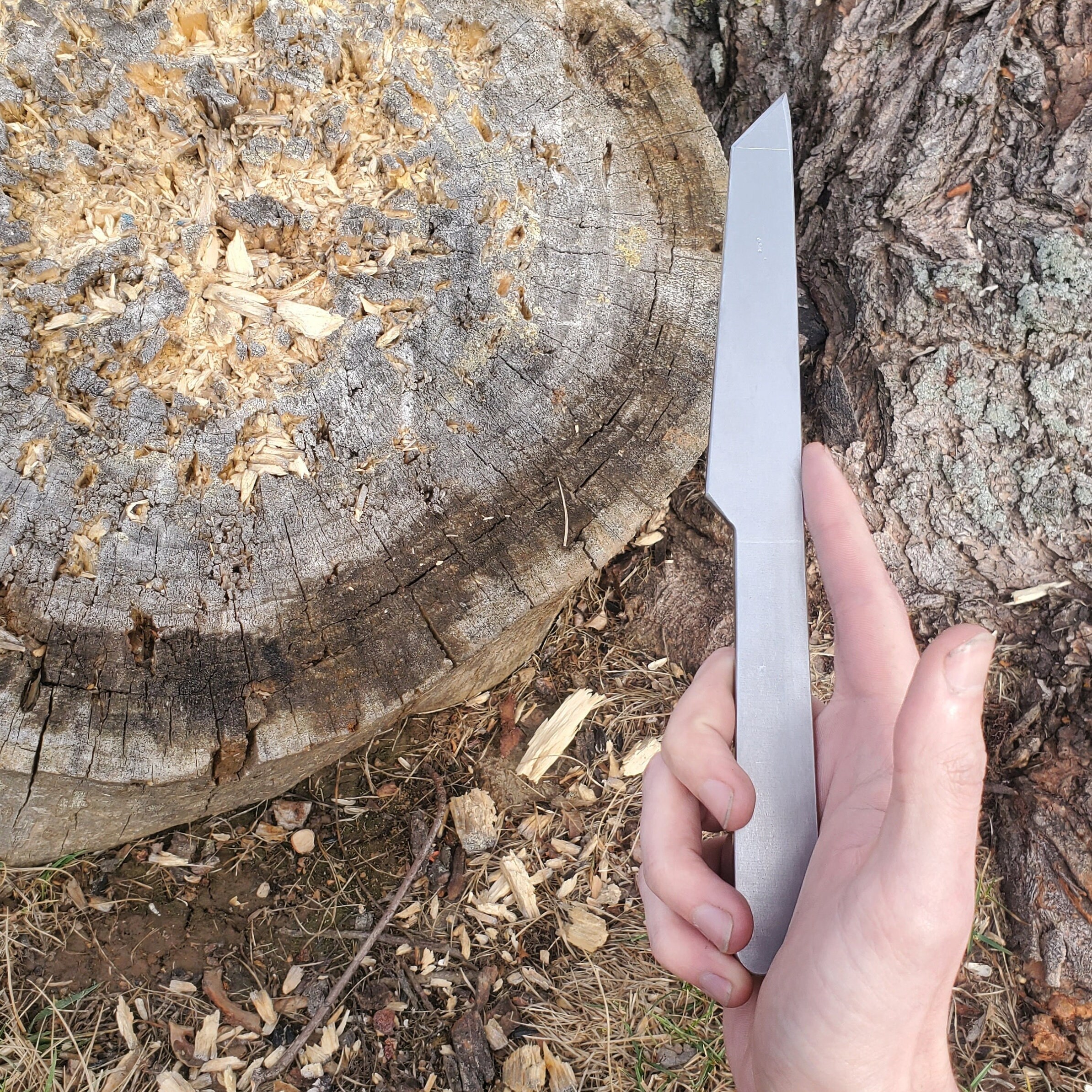 Standard Throwing Knife Tanto Set of 3 - Etsy