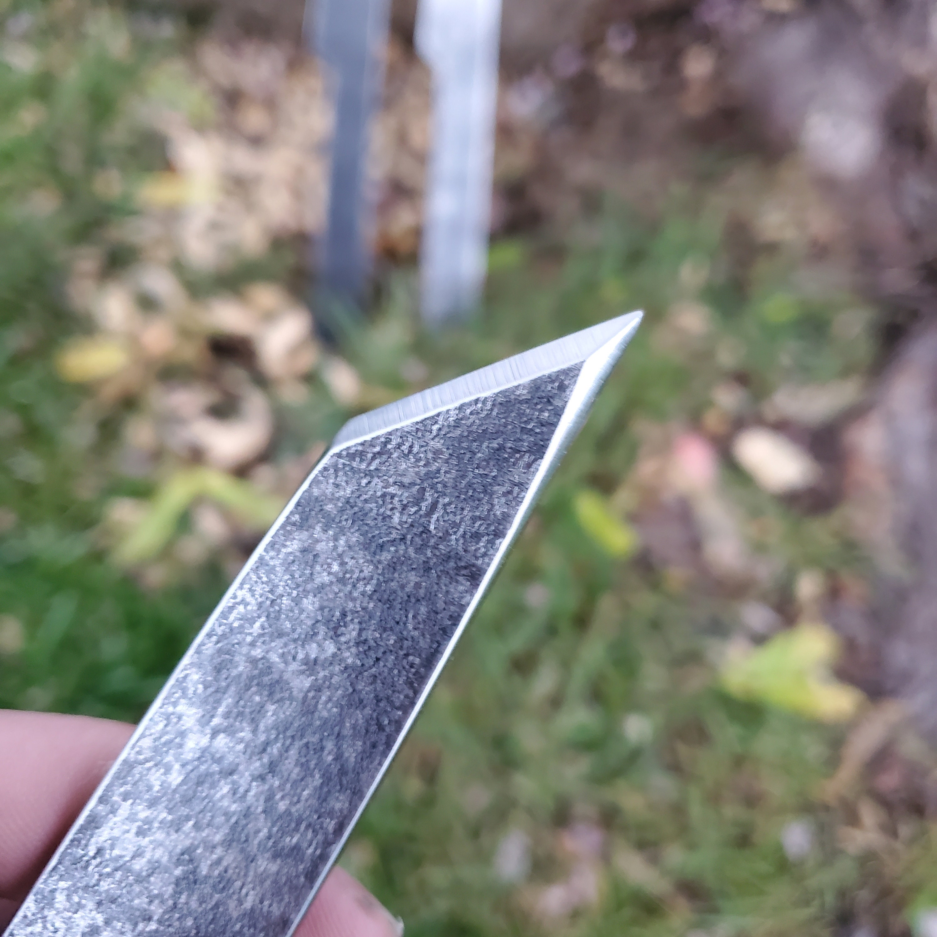 Hardened Throwing Knife Tanto Set of 3 - Etsy