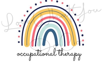 Occupational Therapy Png Occupational Therapy Rainbow Png - Etsy
