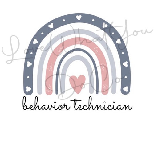 Behavior Technician Png Aba Png Behavioral Assistant Png - Etsy