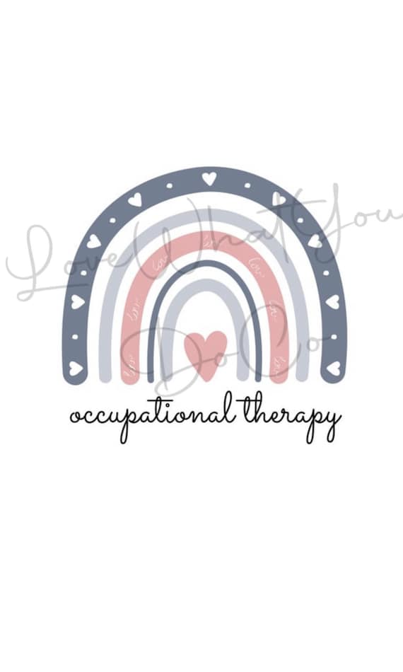 Occupational Therapy Png Occupational Therapy Rainbow Png Ot - Etsy