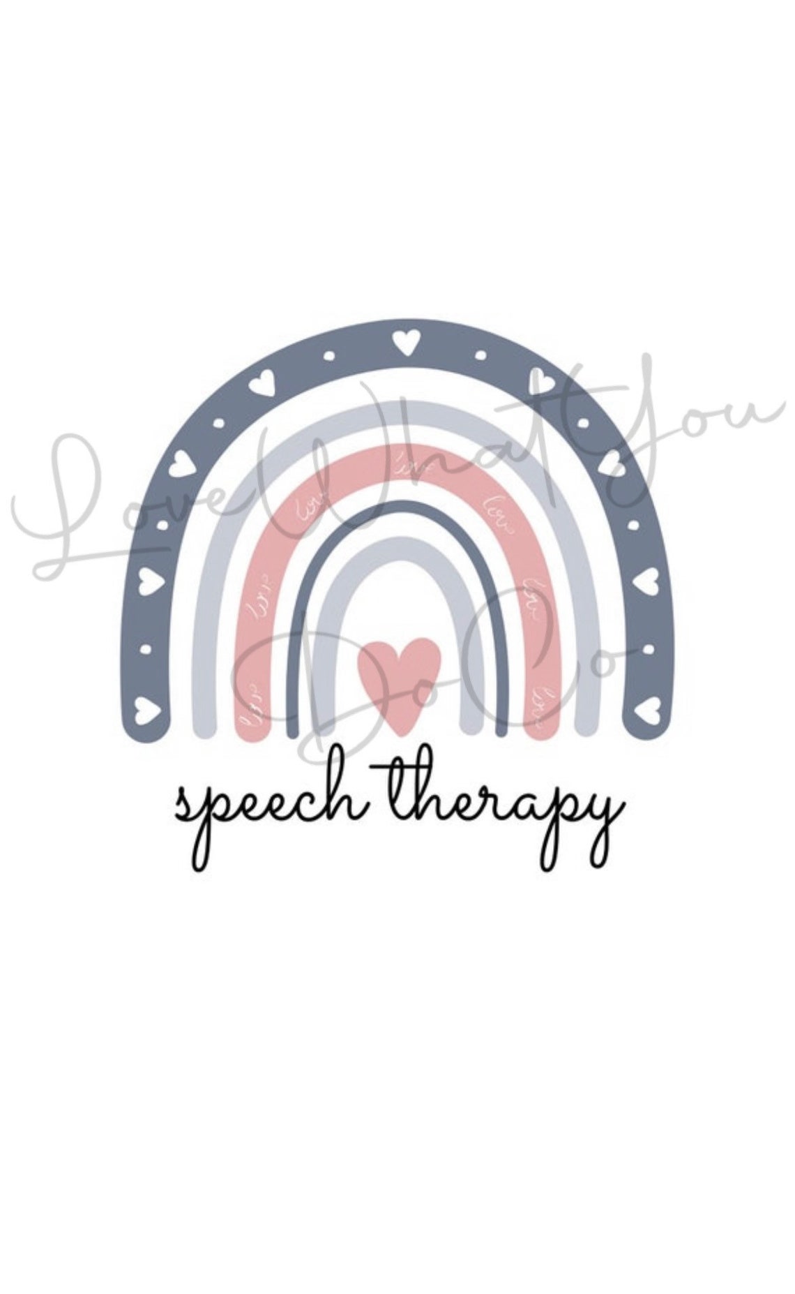 Speech Therapy PNG Speech Therapy Rainbow Png Speech and - Etsy