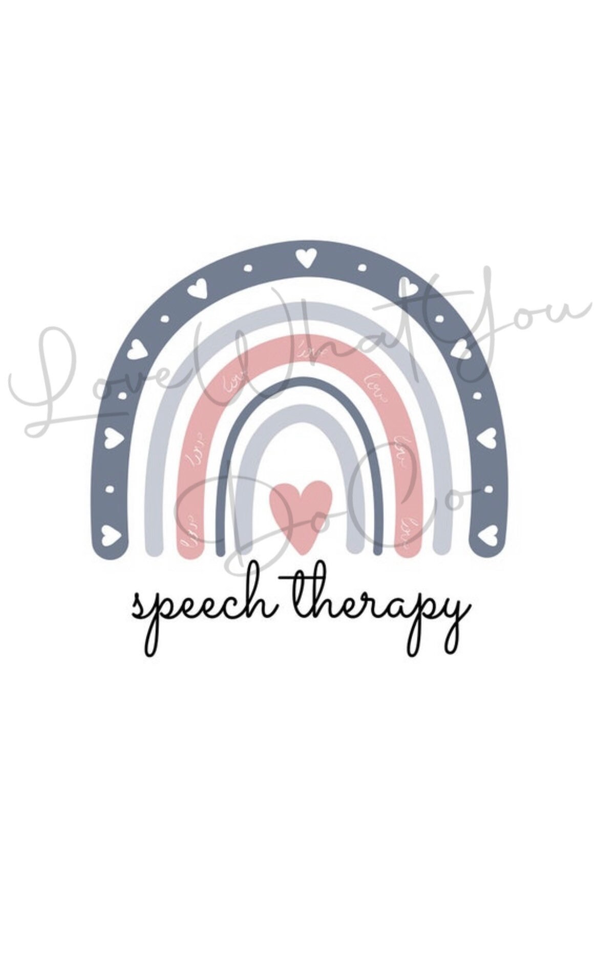 Speech Therapy PNG Speech Therapy Rainbow Png Speech and - Etsy