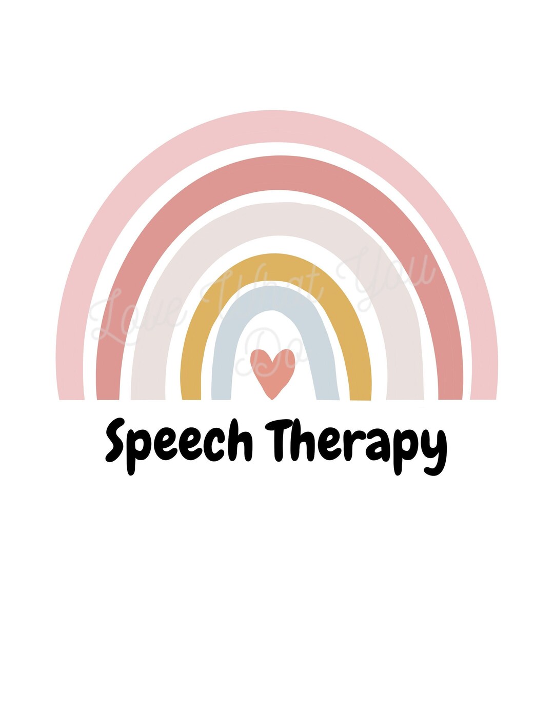 Speech Therapy PNG, Speech Therapy Rainbow Png, Speech and Language Png ...