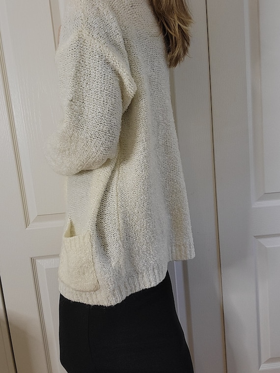 Vintage cream knit cardigan - Gem
