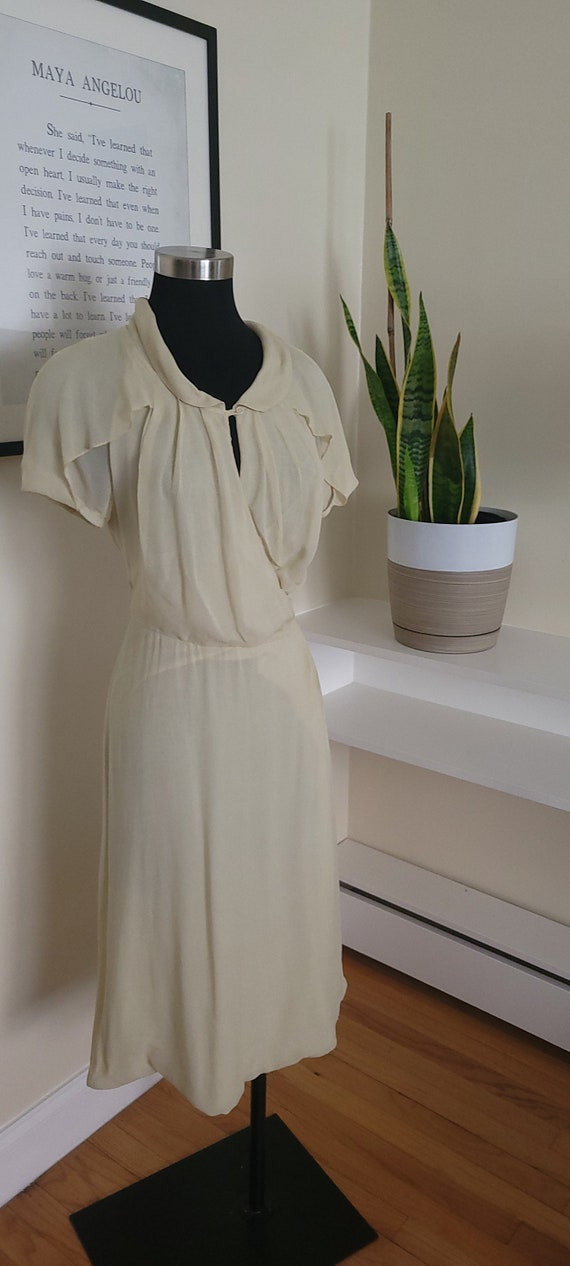 Vintage ruffle dress - Gem