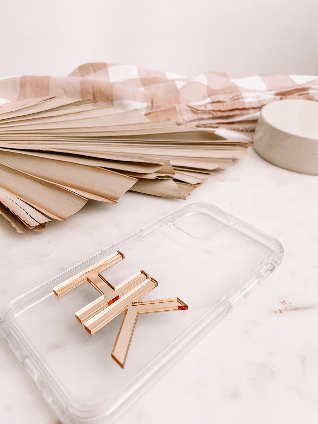 Gold Mirror Acrylic Letters, Adhesive Backing - Etsy