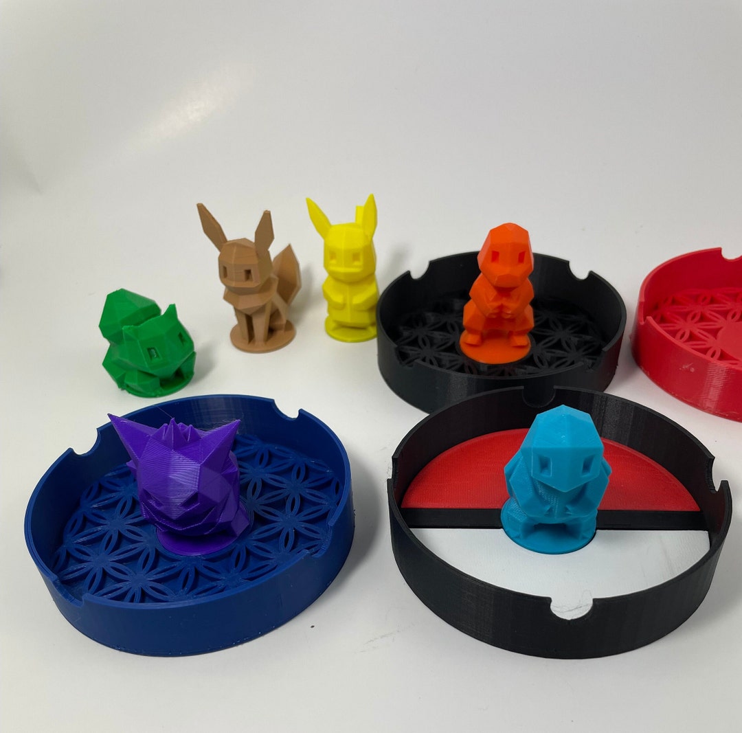 Low Poly Pokemon Ashtray - Etsy