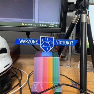 Letrero de escritorio pequeño Warzone Victory - Etsy México