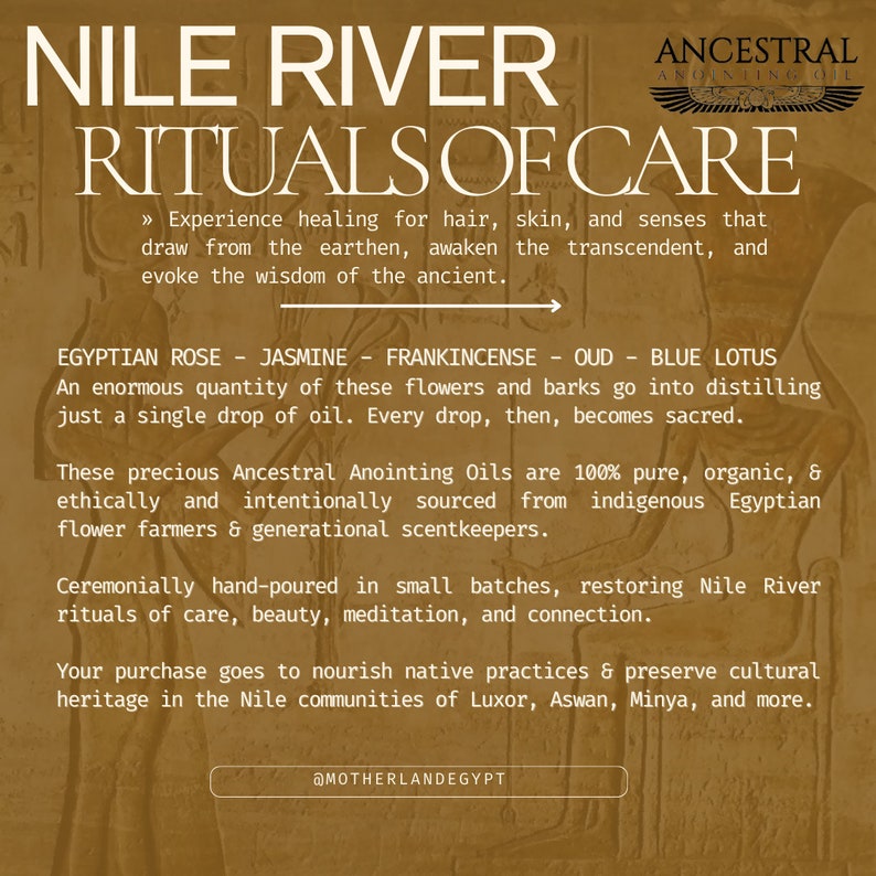 Egyptian Frankincense Ancestral Anointing. 100% Organic, Pure & Healing ...