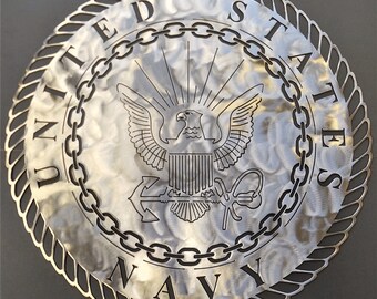 Metal Navy Emblem - Etsy