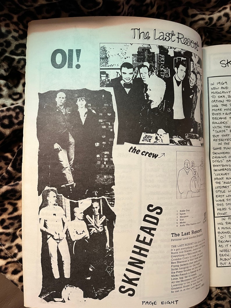 Vintage 1984 Punk Rock Poseur Fanzine - Etsy