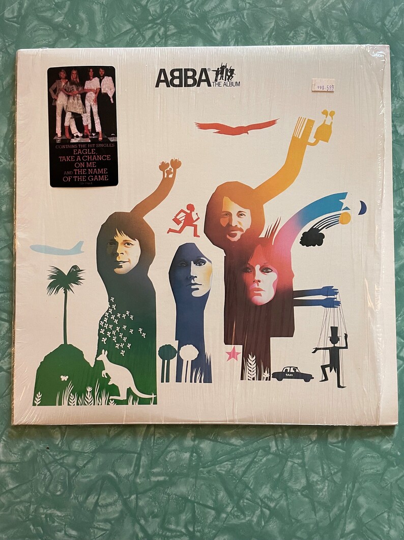 1977 ABBA: THE ALBUM Original Vinyl - Etsy