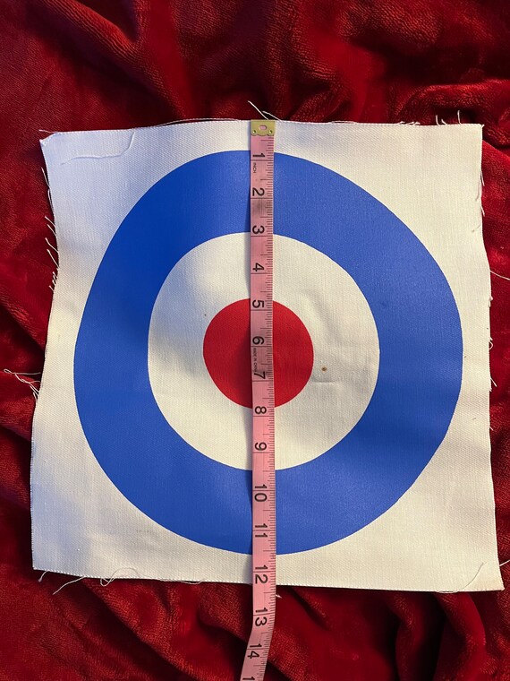 Vintage Mod Target Patch...ahem...Paul Weller is comi… - Gem