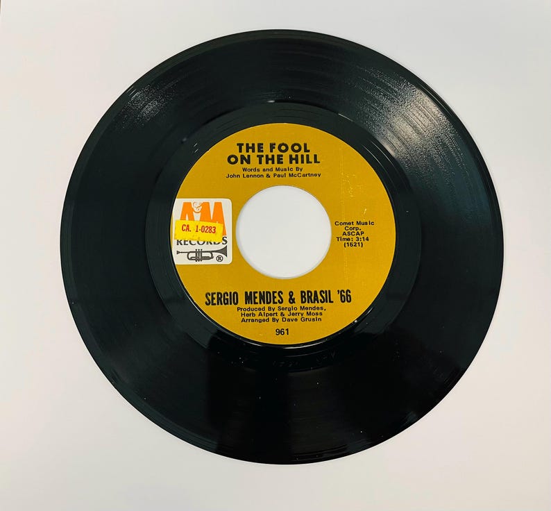 Sergio Mendes & Brazil ‘66 - Fool in the Hill Vinyl 7” - Etsy