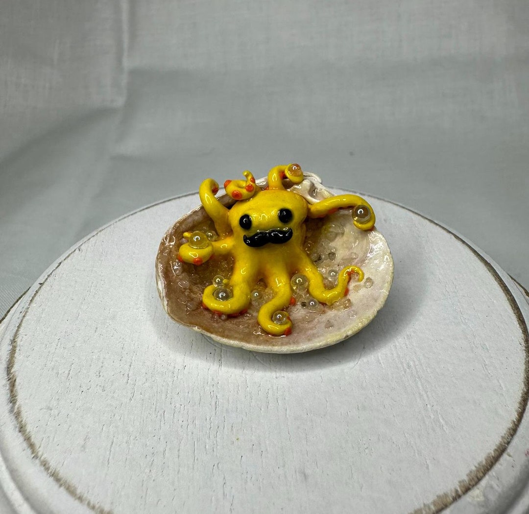 Gentleman Octopus Seashell - Etsy