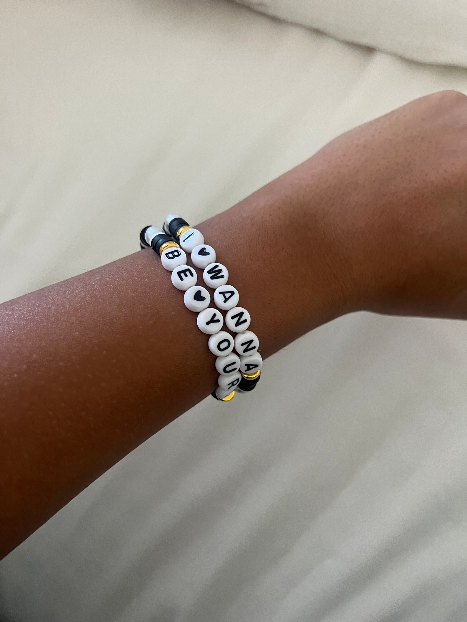 Arctic Monkeys Inspired “i Wanna Be Yours” Matching Clay Beaded ...