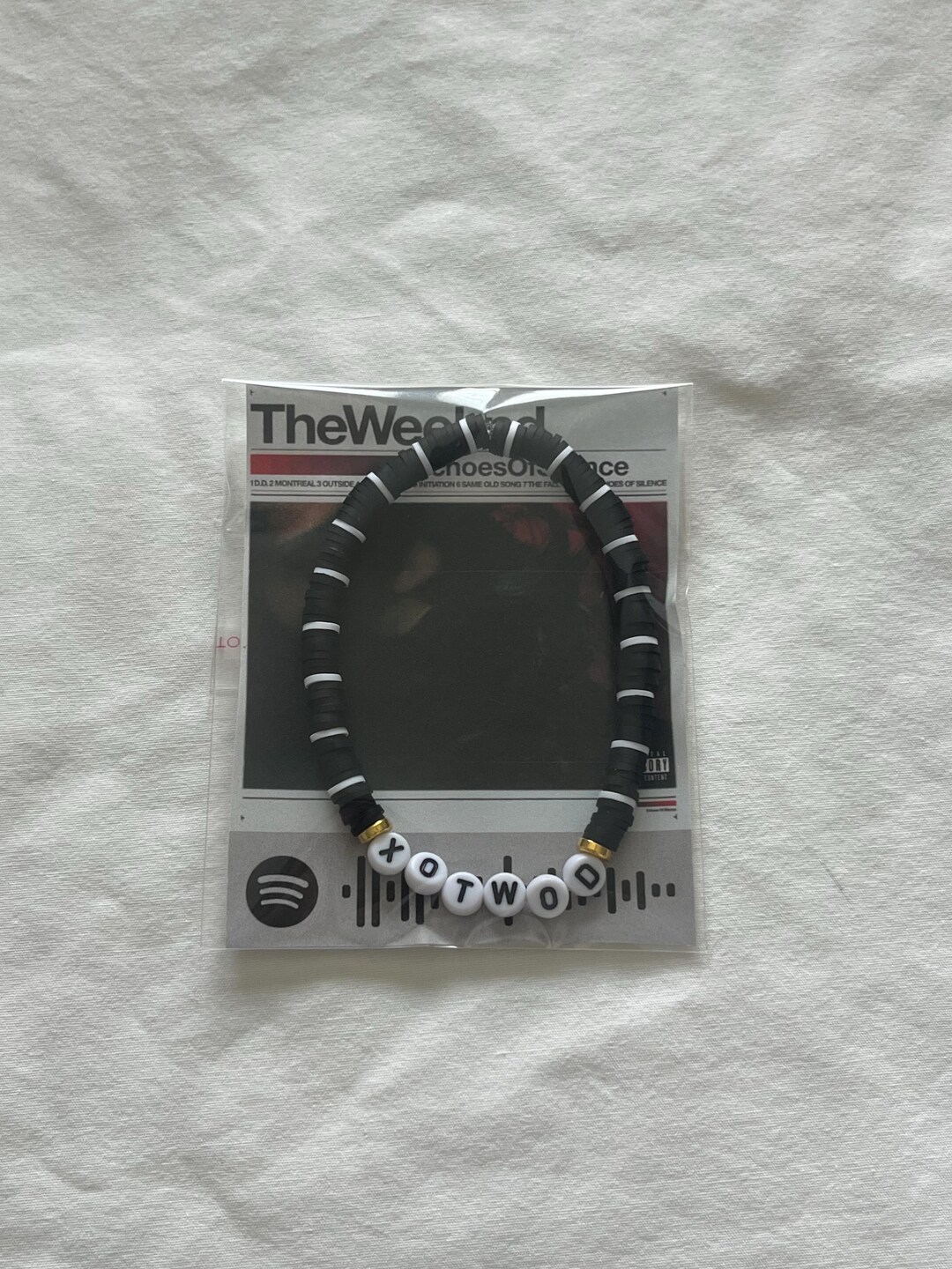 The Weeknd Inspired “xotwod” Bracelet - Etsy