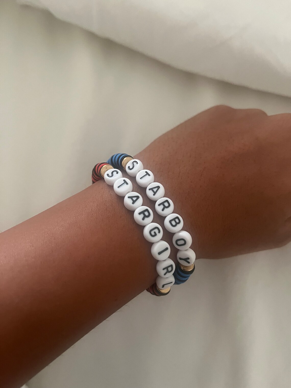 The Weeknd Inspired stargirl and starboy Matching Bracelets - Etsy