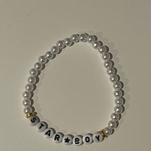 The Weeknd Inspired “stargirl” and “starboy” Matching Bracelets - Etsy