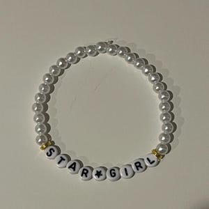 The Weeknd Inspired “stargirl” and “starboy” Matching Bracelets - Etsy