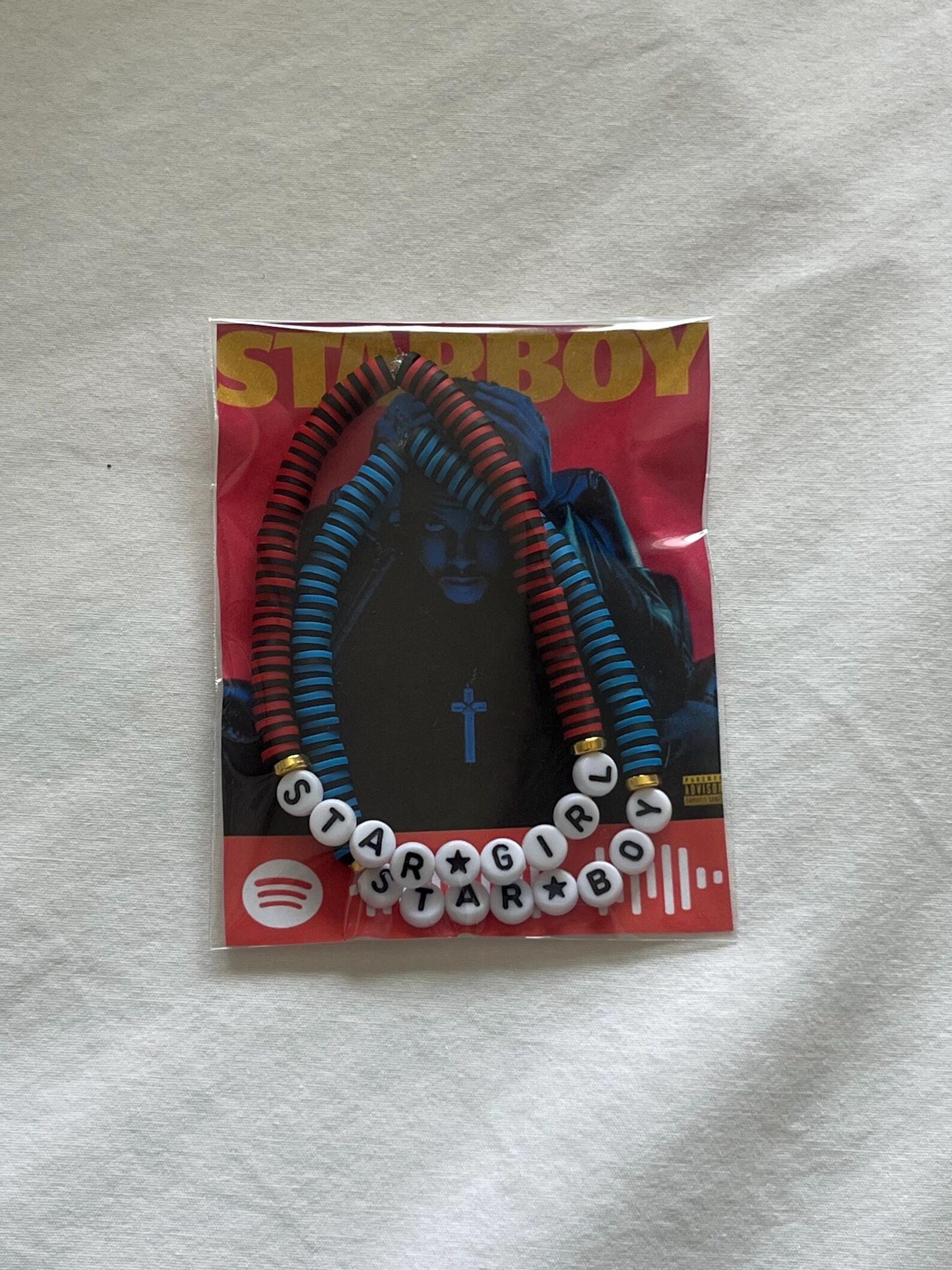 The Weeknd Inspired “stargirl” and “starboy” Matching Bracelets - Etsy