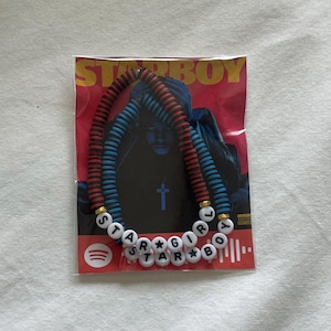 The Weeknd Inspired “stargirl” and “starboy” Matching Bracelets - Etsy