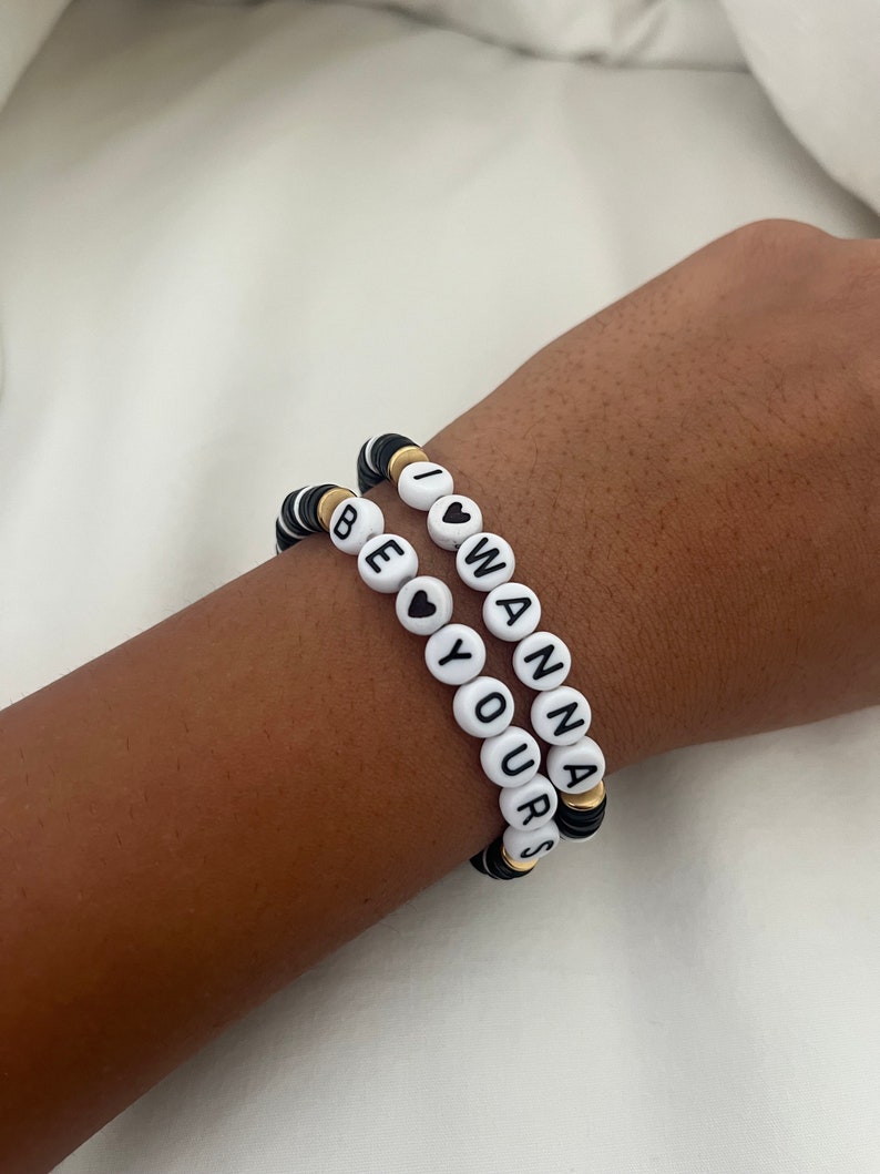 Arctic Monkeys Inspired i Wanna Be Yours Matching Clay Beaded Bracelets ...