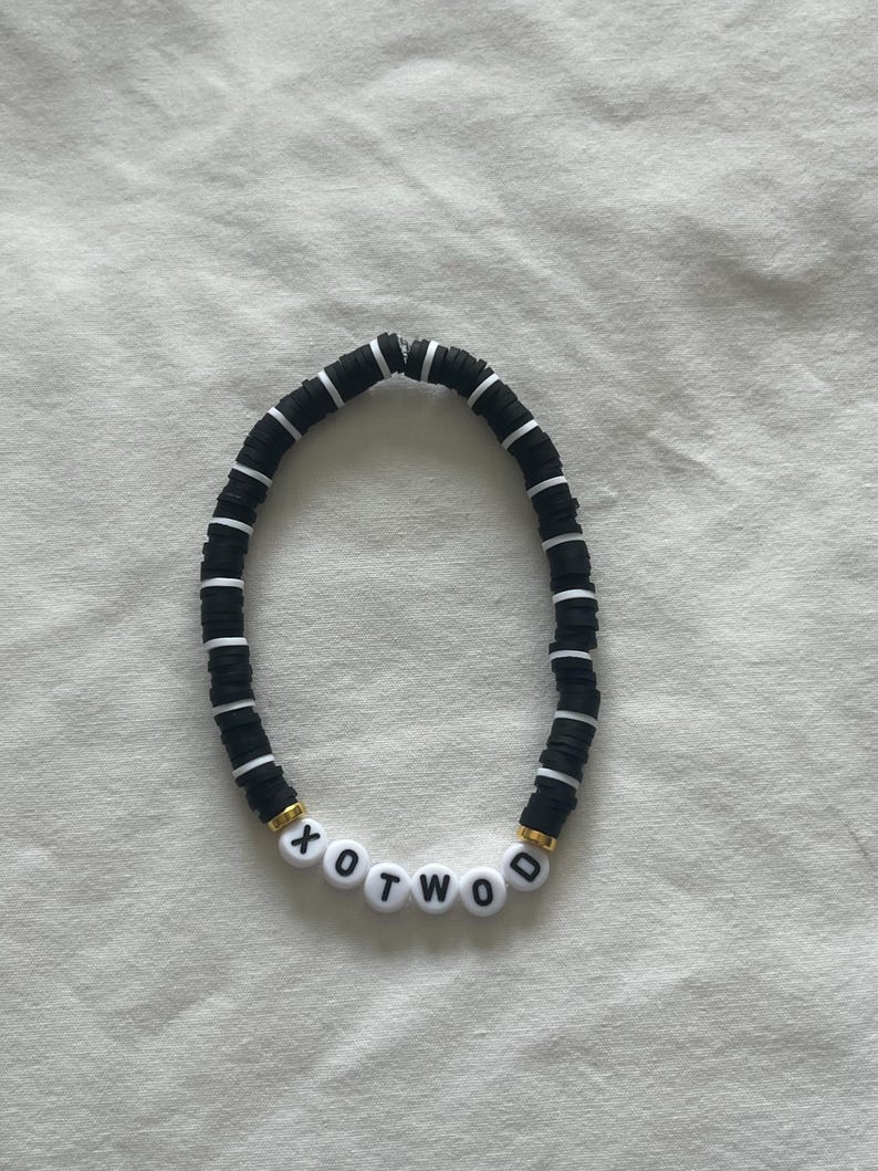 The Weeknd Inspired “xo” and “xotwod” Bracelet - Etsy