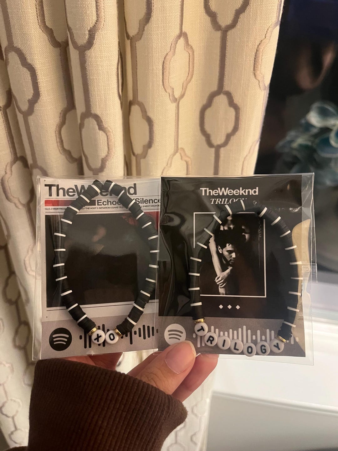 The Weeknd Inspired “xo” and “trilogy” Bracelet Set - Etsy