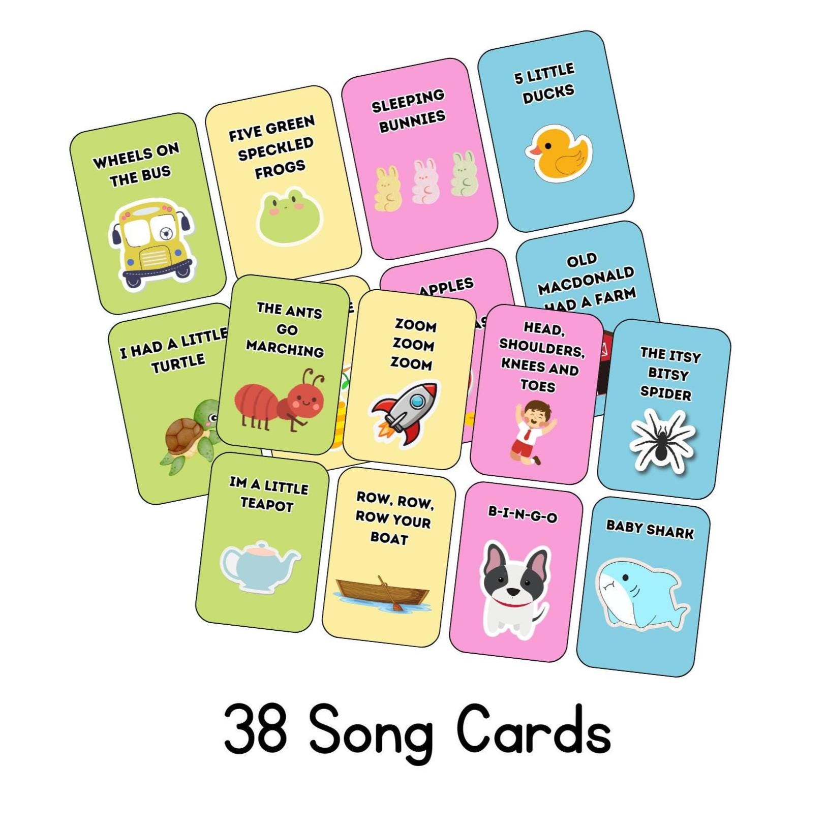 Circle Time Song Posters and Lyrics, Early Childhood, Classroom Decor ...